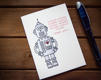Geek Greeting Card - Etsy