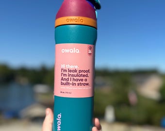 Custom Engraved Owala Bottle-deep Sea Owala-40oz Owala-engraved Owala ...