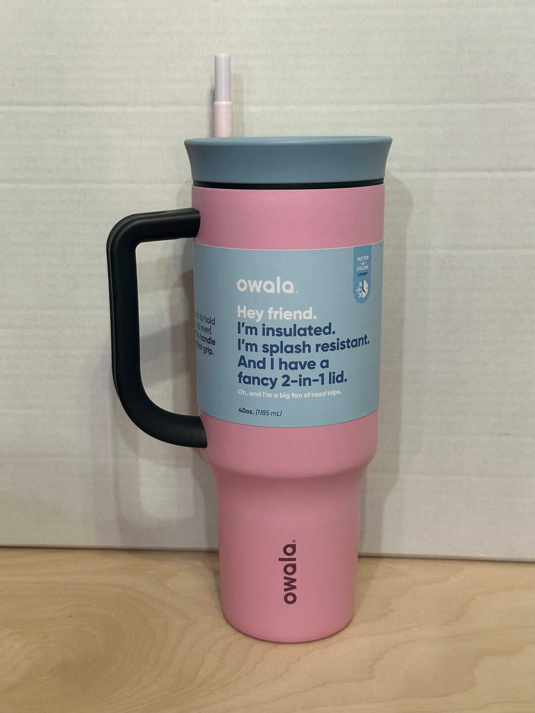 Custom Engraved Owala Tumbler-pink Skies Owala-40oz Owala-engraved ...