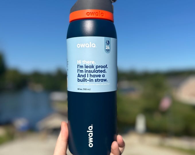 Custom Engraved Owala Bottle-deep Sea Owala-40oz Owala-engraved Owala ...