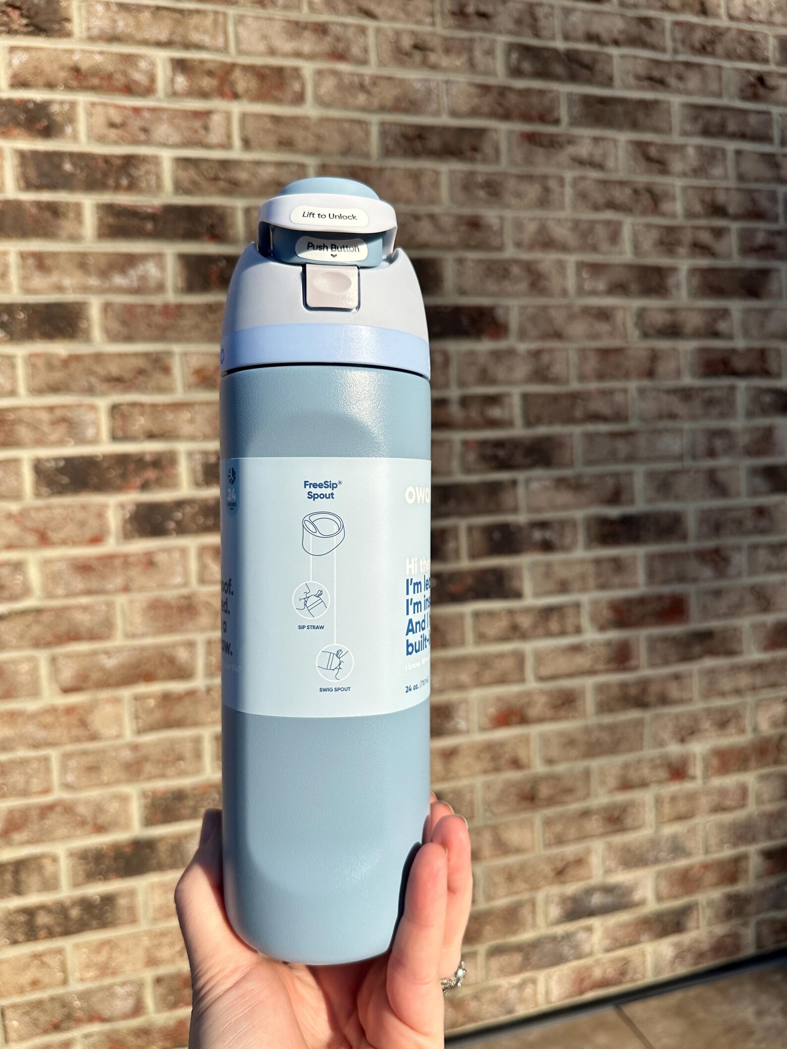 Custom Engraved Owala Bottle-sea Salt Owala-24oz Owala-engraved Owala ...