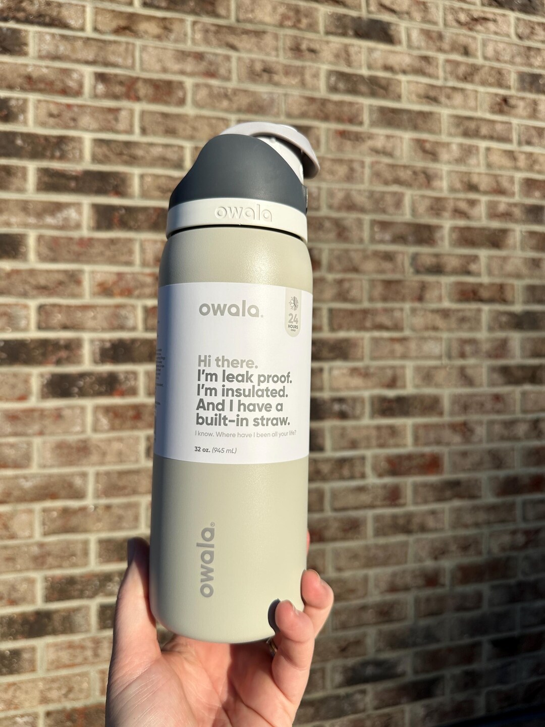 Custom Engraved Owala Bottle-rock on Owala-32oz Owala-engraved Owala ...