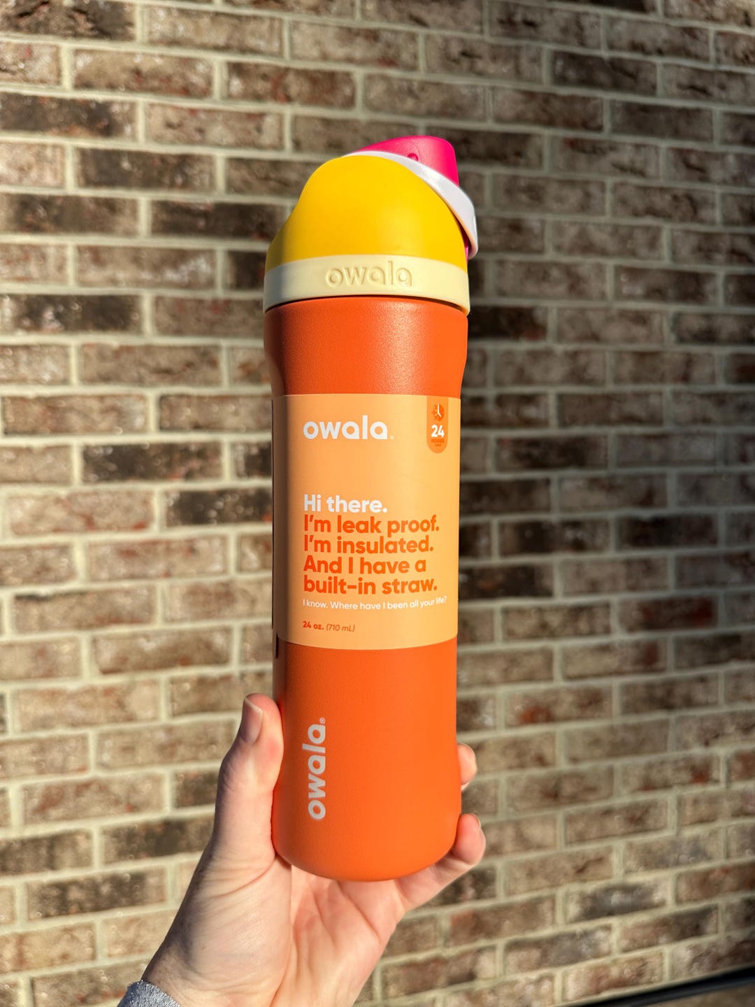 Custom Engraved Owala Bottle-citrus Crush Owala-24oz Owala-engraved ...