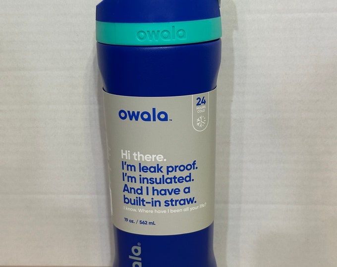Custom Engraved Owala-smooshed Blueberry Owala-19oz Owala-engraved ...