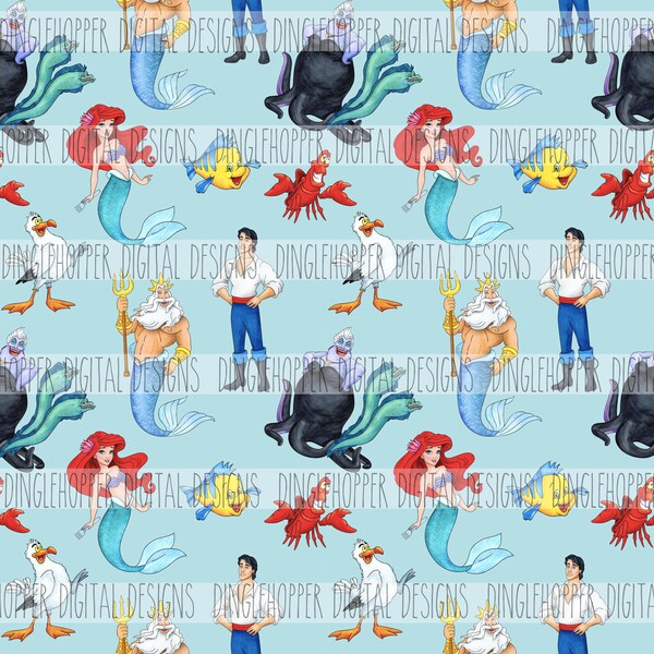 Ariel Fabric - Etsy