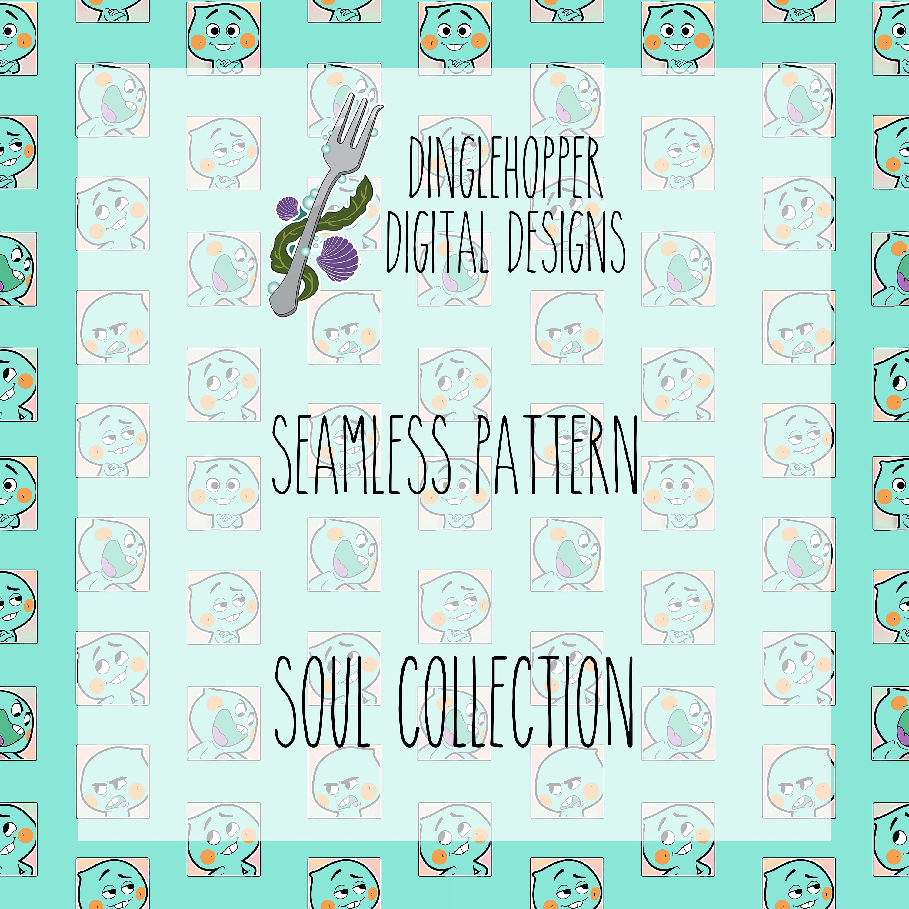 Soul Seamless Pattern, Pixar Soul Seamless, Soul Digital Paper, Soul ...