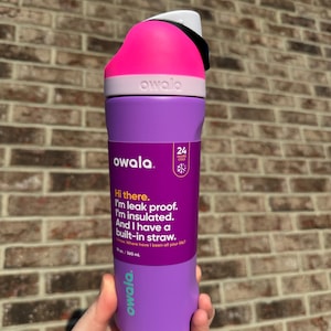 Custom Engraved Owala- Purple & Pink Owala-19oz Owala-engraved Owala ...