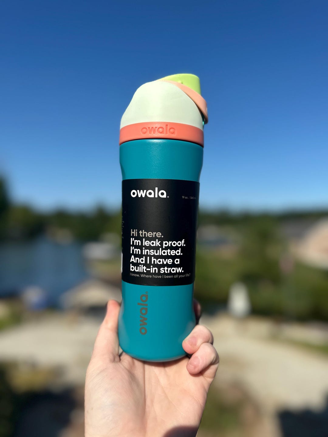 Custom Engraved Owala- Teal Owala-19oz Owala-engraved Owala-custom ...