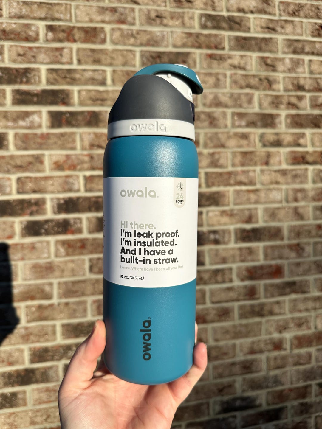 Custom Engraved Owala Bottle-blue Oasis Owala-32oz Owala-engraved Owala ...