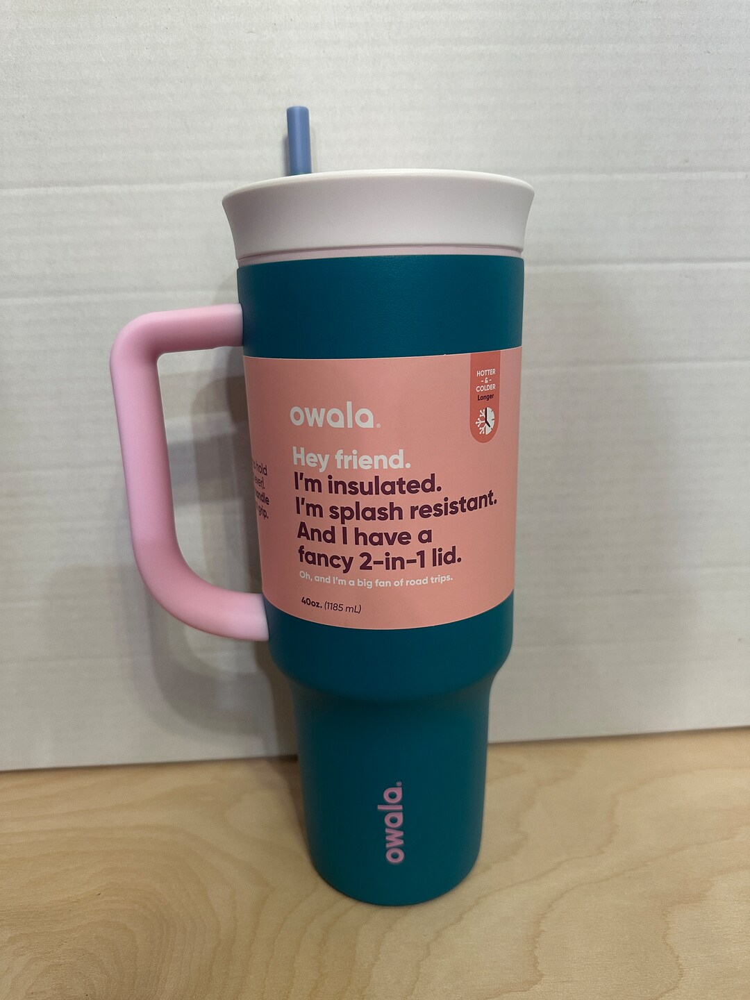 Custom Engraved Owala Tumbler-tickle Me Teal Owala-40oz Owala-engraved ...