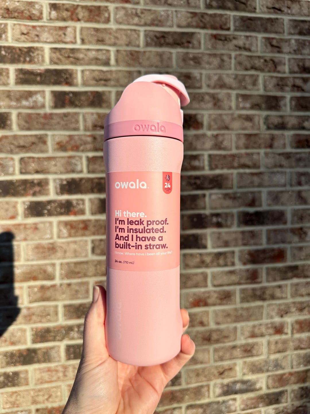 Custom Engraved Owala Bottle-rose Quartz Owala-24oz Owala-engraved ...