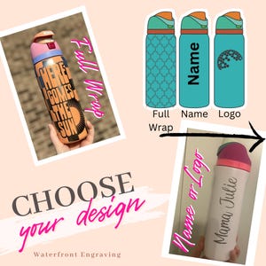 Custom Engraved Owala Bottle-tutti Frutti Owala-24oz Owala-engraved ...