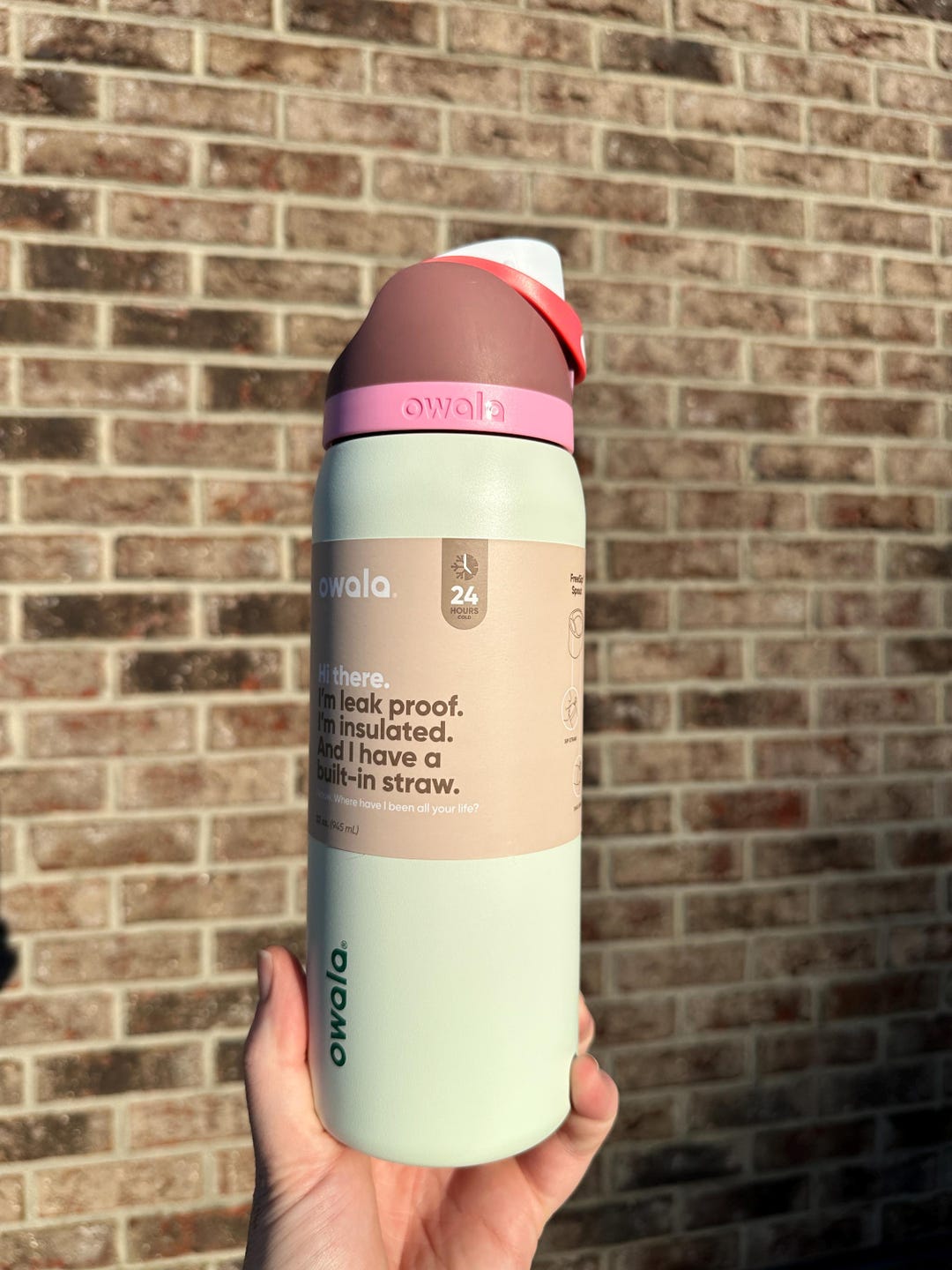 Custom Engraved Owala Bottle-mint Ice Cream Owala-32oz Owala-engraved ...