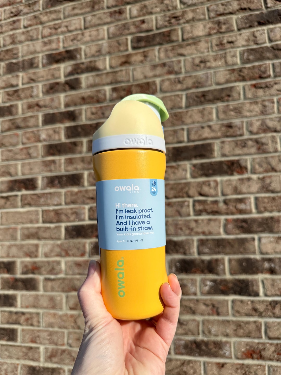 Custom Engraved Owala- Daffodil Yellow Owala-16oz Owala-engraved Owala ...