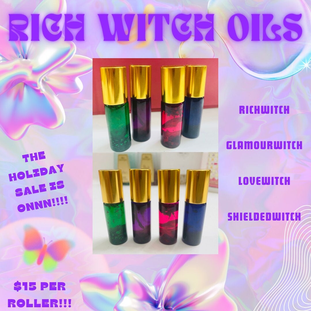 The Rich Witch Oils - Etsy