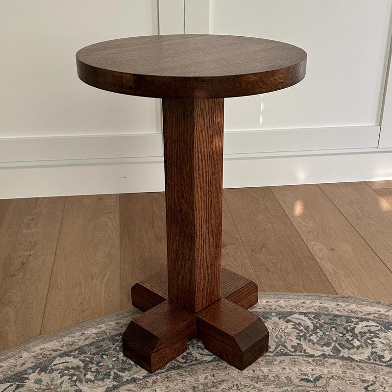 Farmhouse End Table - Etsy
