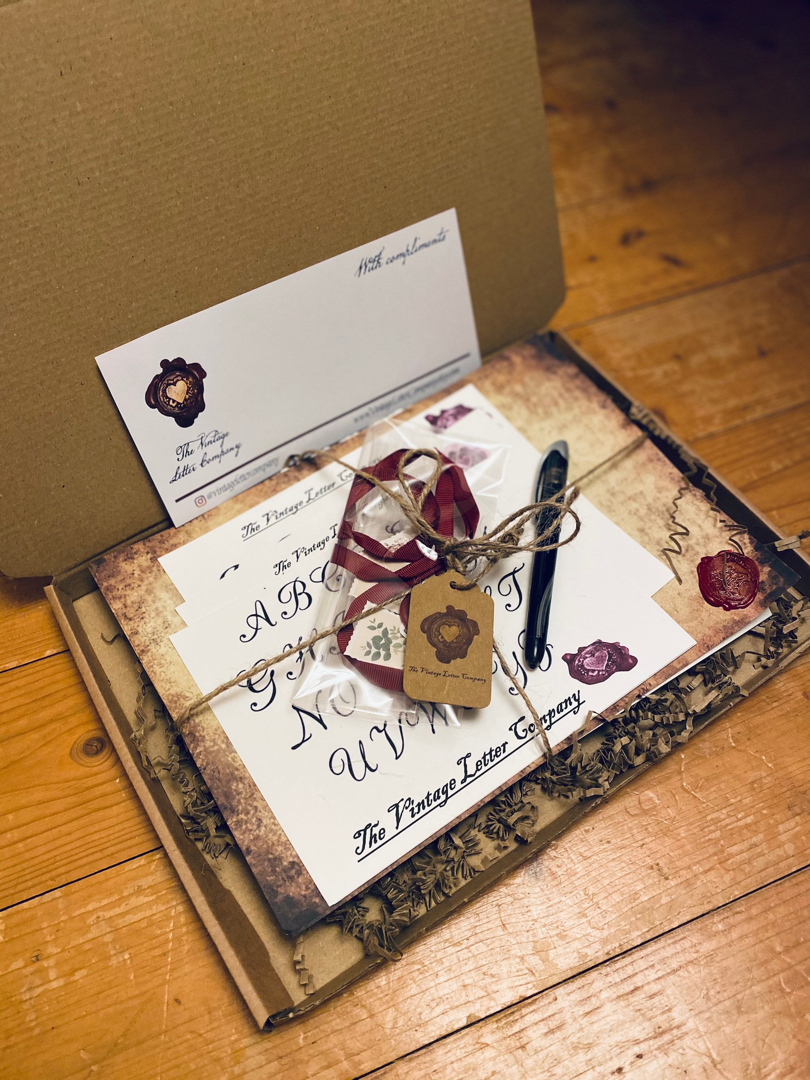 Make your own scroll love letter kit calligraphy starter kit | Etsy