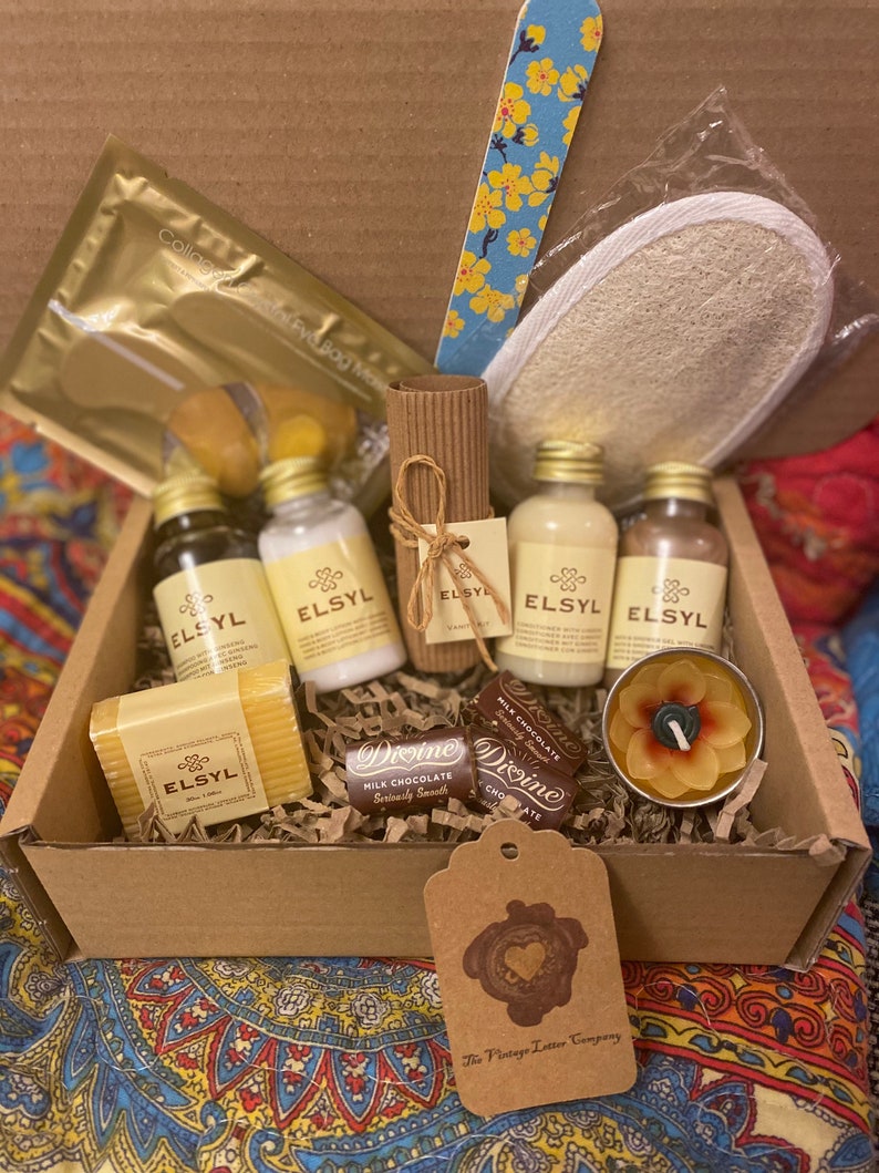 Wellness Box Spa Gift Set Healthy Box Thinking of You Box Get - Etsy