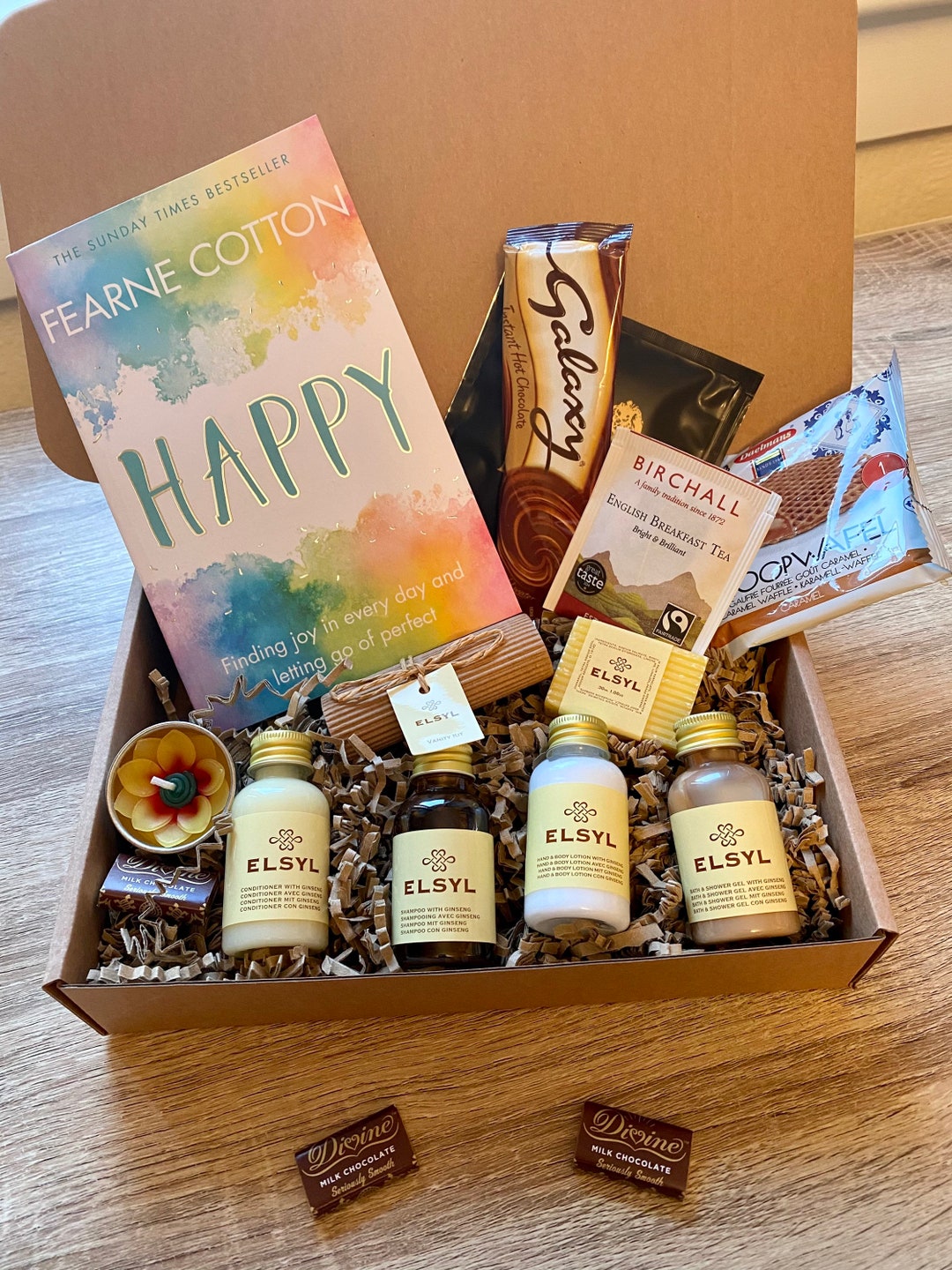 Book Hamper Pamper Box Get Well Box Book Gift Pick Me up Bookworm Gift ...