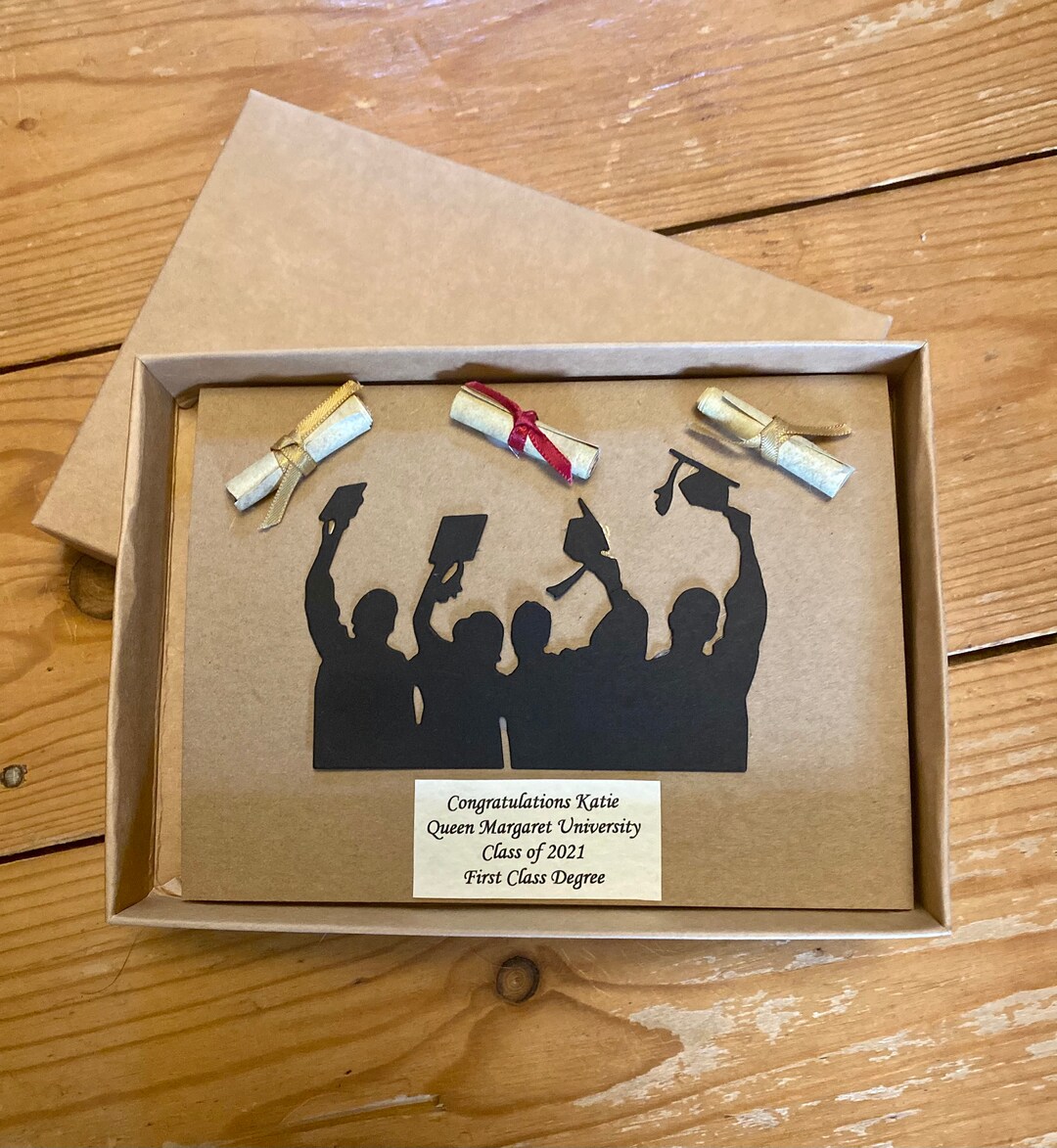 Graduation Card Personalised Graduation Card Graduation Keepsake ...