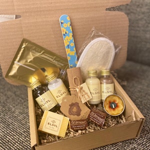 Wellness Box Spa Gift Set Healthy Box Thinking of You Box Get Well Soon ...