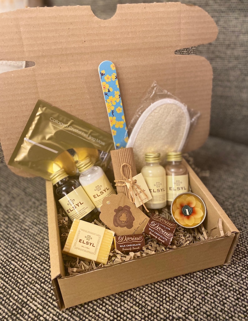Wellness Box Spa Gift Set Healthy Box Thinking of You Box Get - Etsy