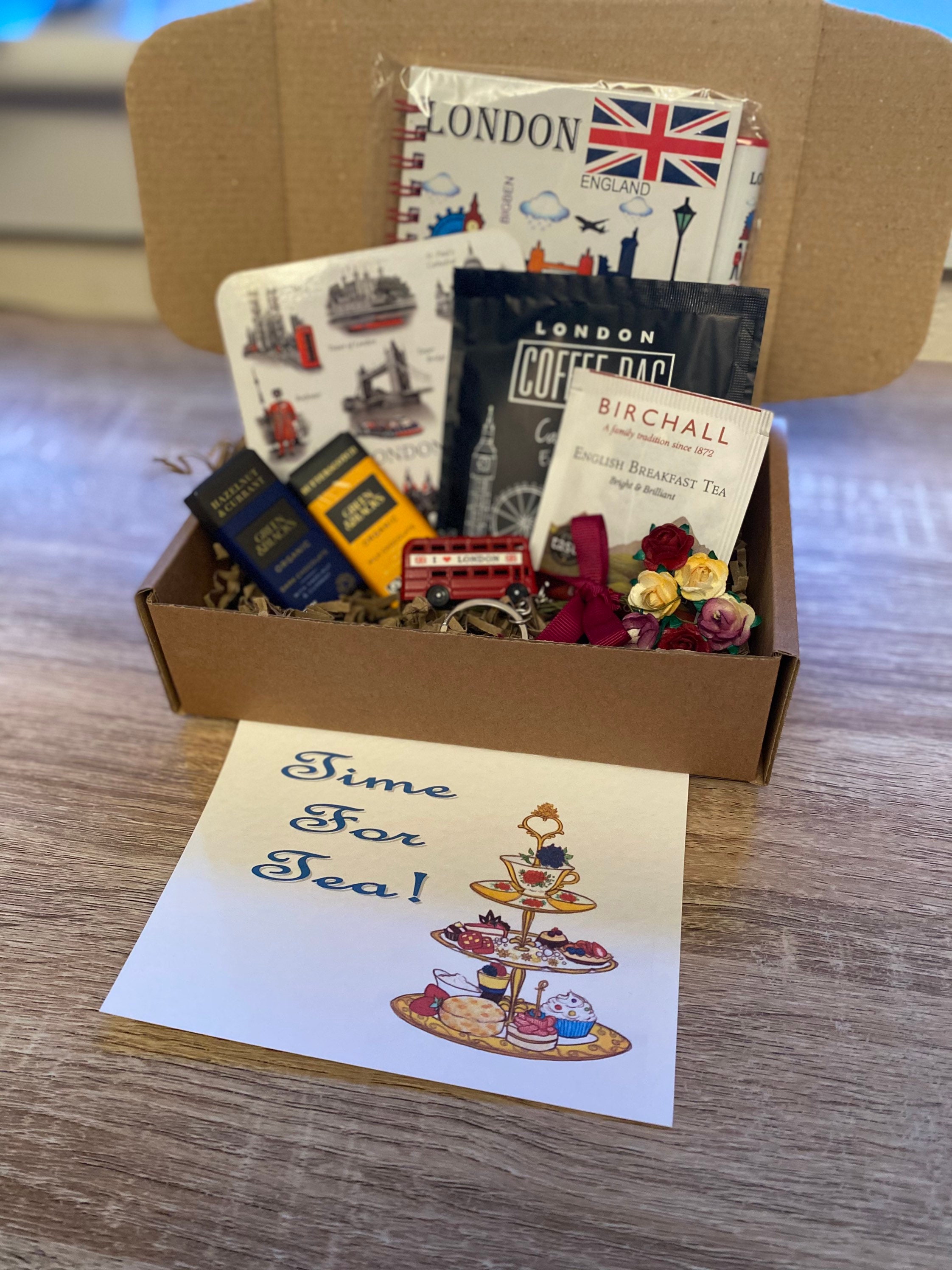 London Gift English Treats British London Gift Taste of - Etsy