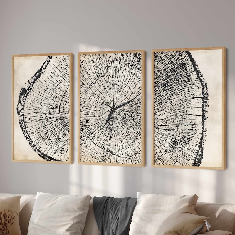 Tree Ring Art - Etsy