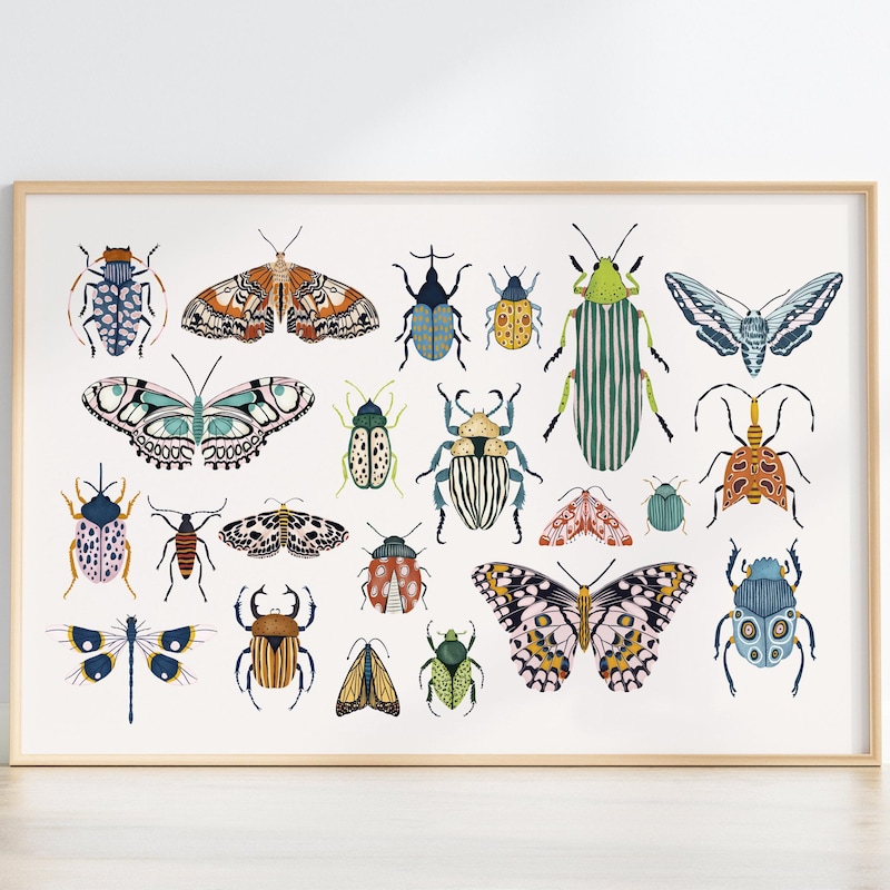 Bug Art - Etsy UK