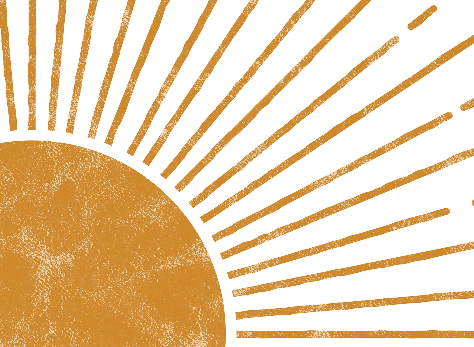 Boho Sun Print Wall Decor, Sunshine Print, Boho Prints, Minimalist Wall ...