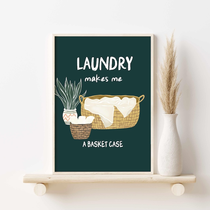 Laundry Wall Art Set Of 3 Prints Laundry Quotes Laundry Room Decor