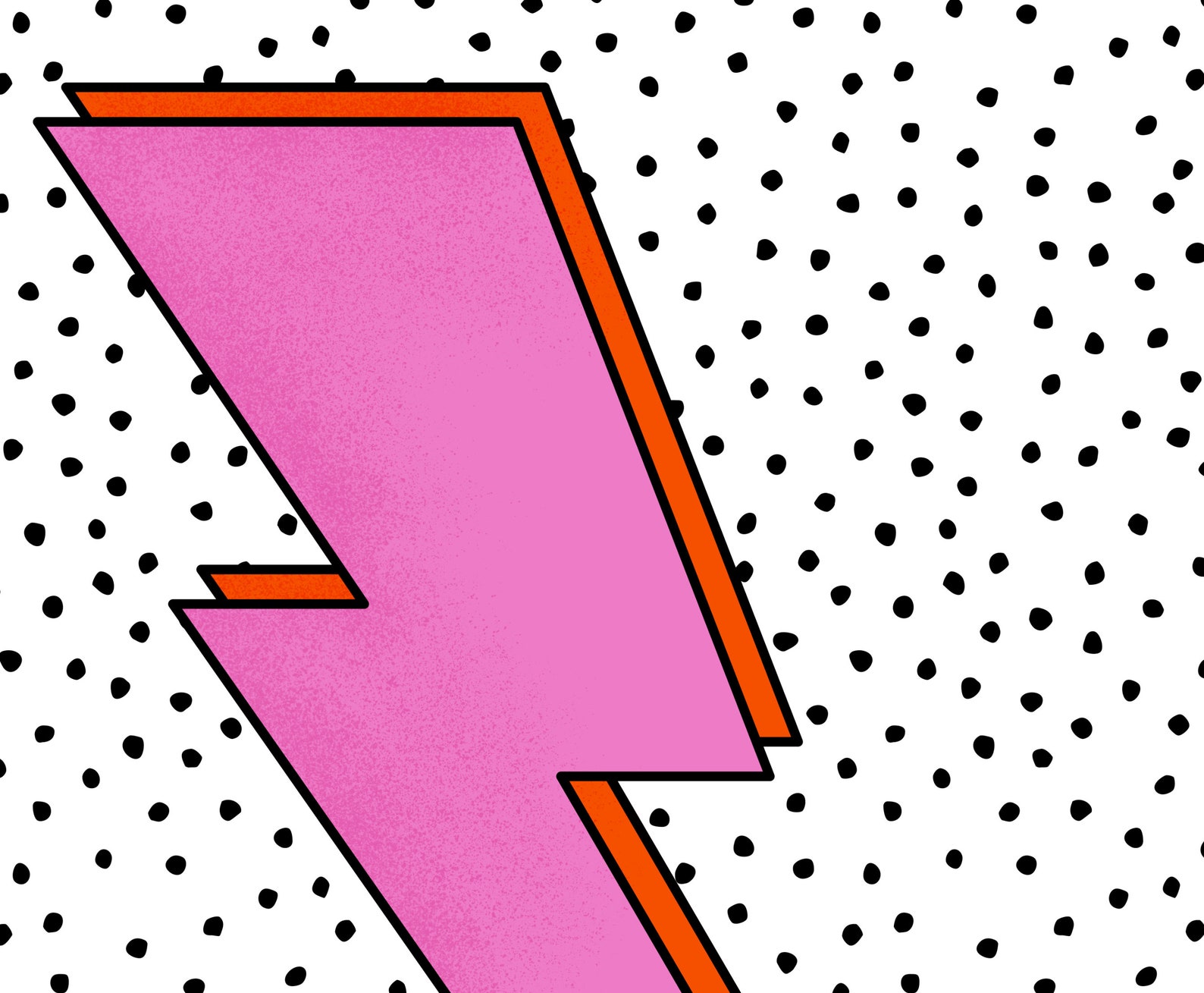 Pink Lightning Print, Printable Wall Art, Bolt Poster Pink Wall Art ...