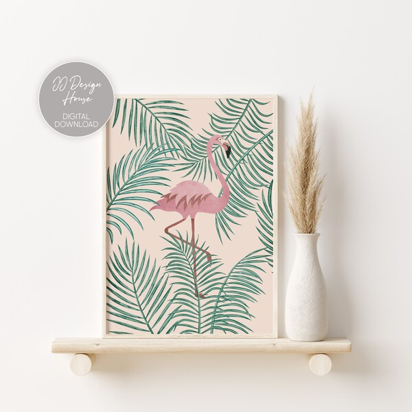 Flamingo Nursery Art - Etsy