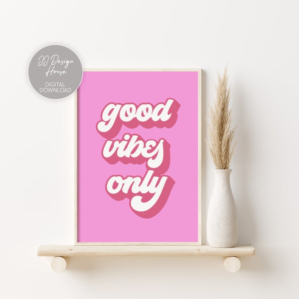 Good Vibes Poster - Etsy