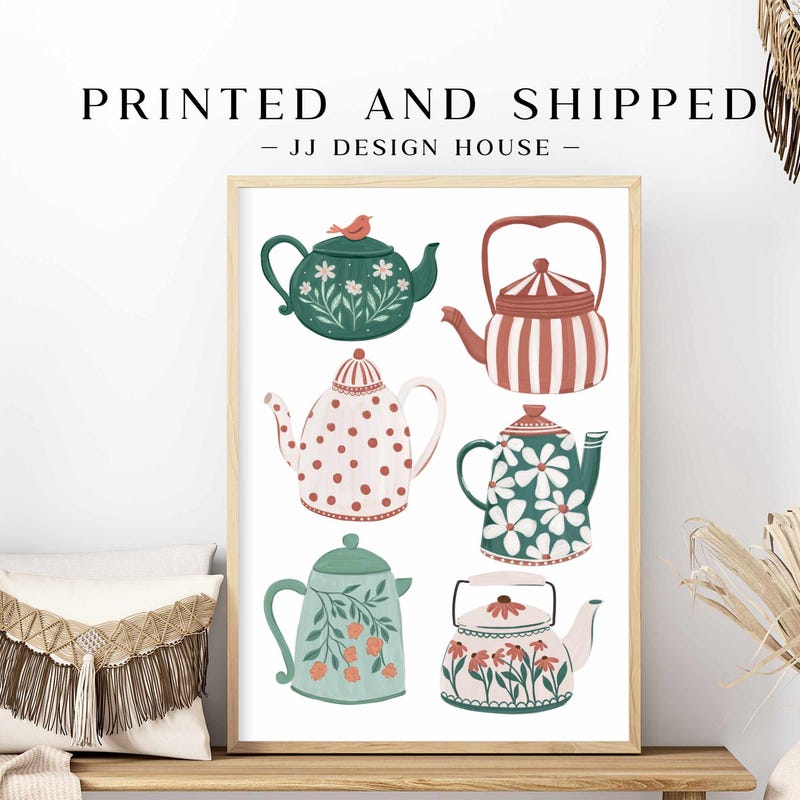 Artwork Tea Kettle - Etsy