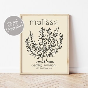 Matisse Print One Line Drawing, Matisse Art Print, One Line Art ...