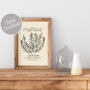 Matisse Print One Line Drawing, Matisse Art Print, One Line Art ...