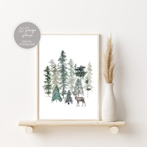 Christmas Decor, Christmas Wall Art Set of 10, Boho Christmas Prints ...