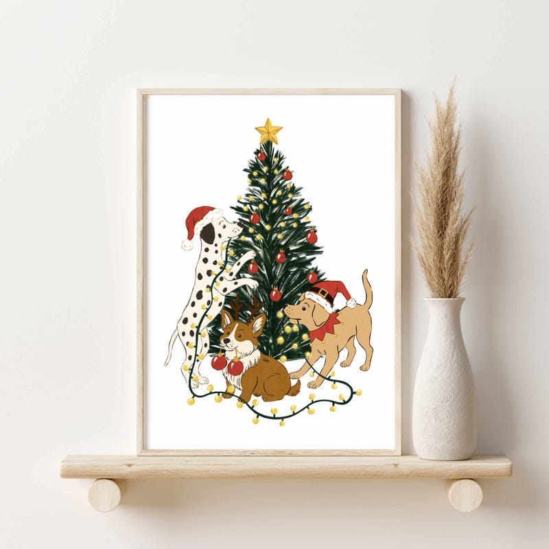 Eclectic Dog Poster - Etsy