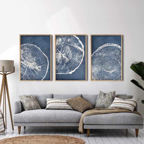 Tree Ring Art Print - Etsy