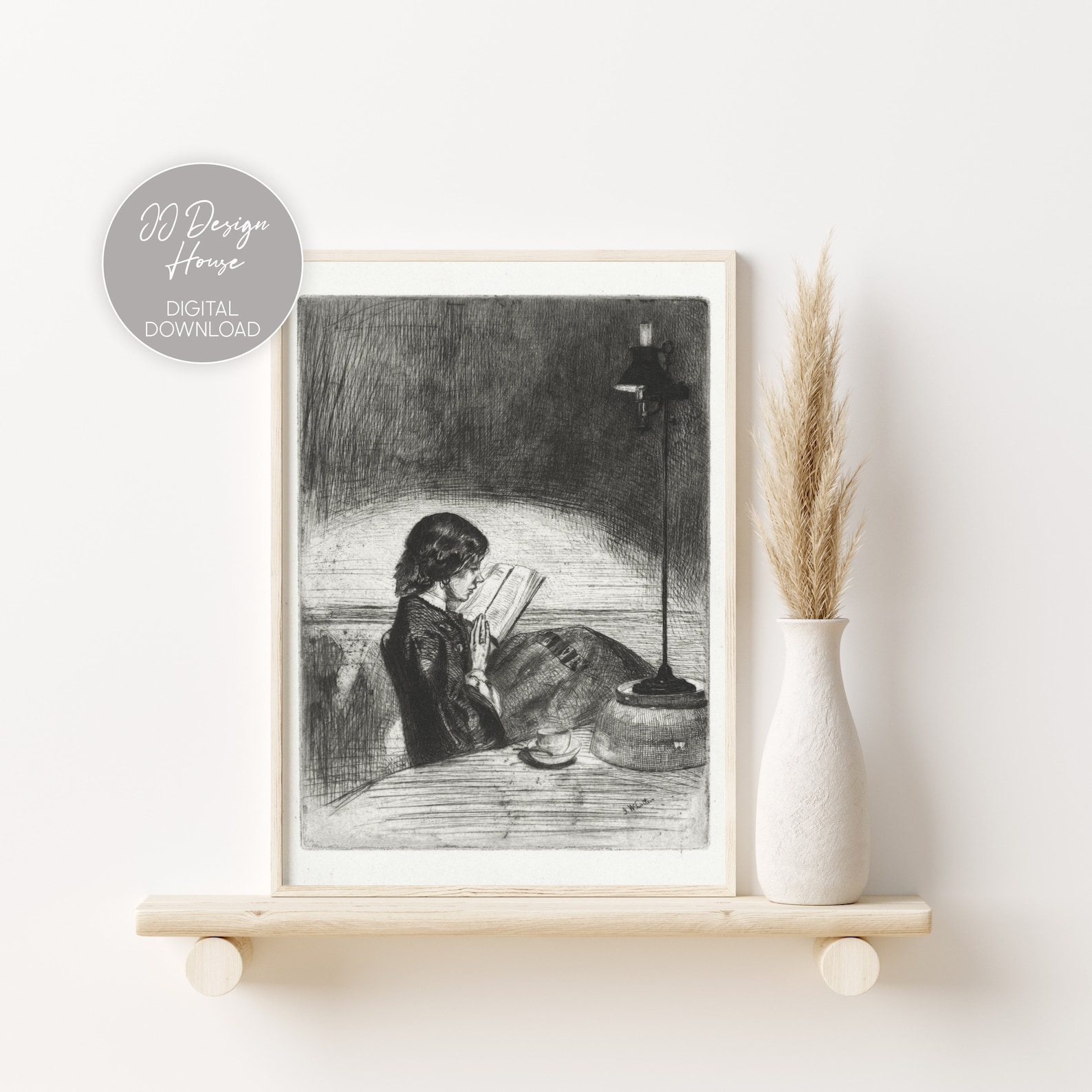 Bookish Print Bookish Gifts Vintage Sketch Book Wall Art - Etsy