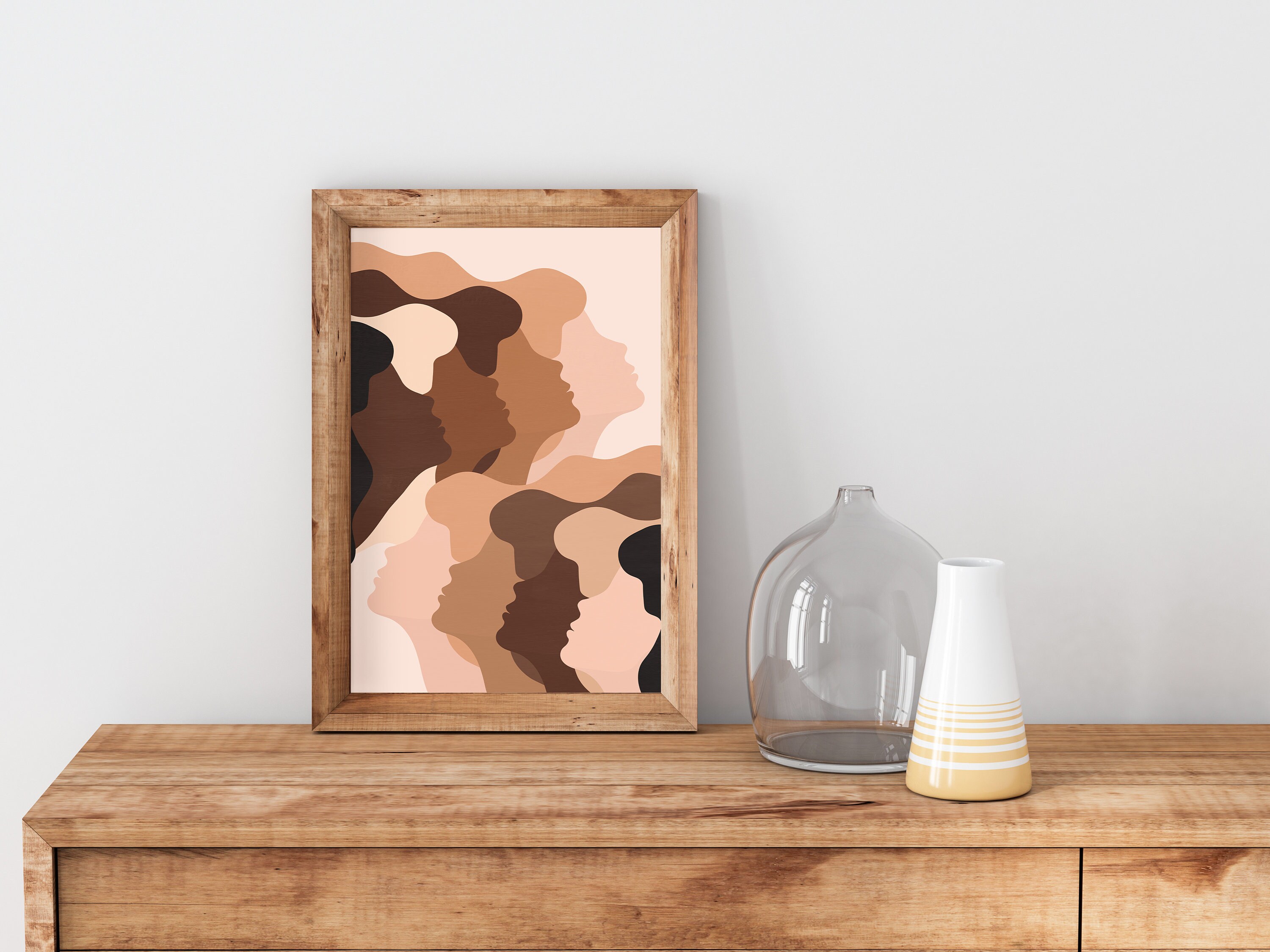 Equality Wall Art Feminist Art Print Minimal Abstract Boho | Etsy