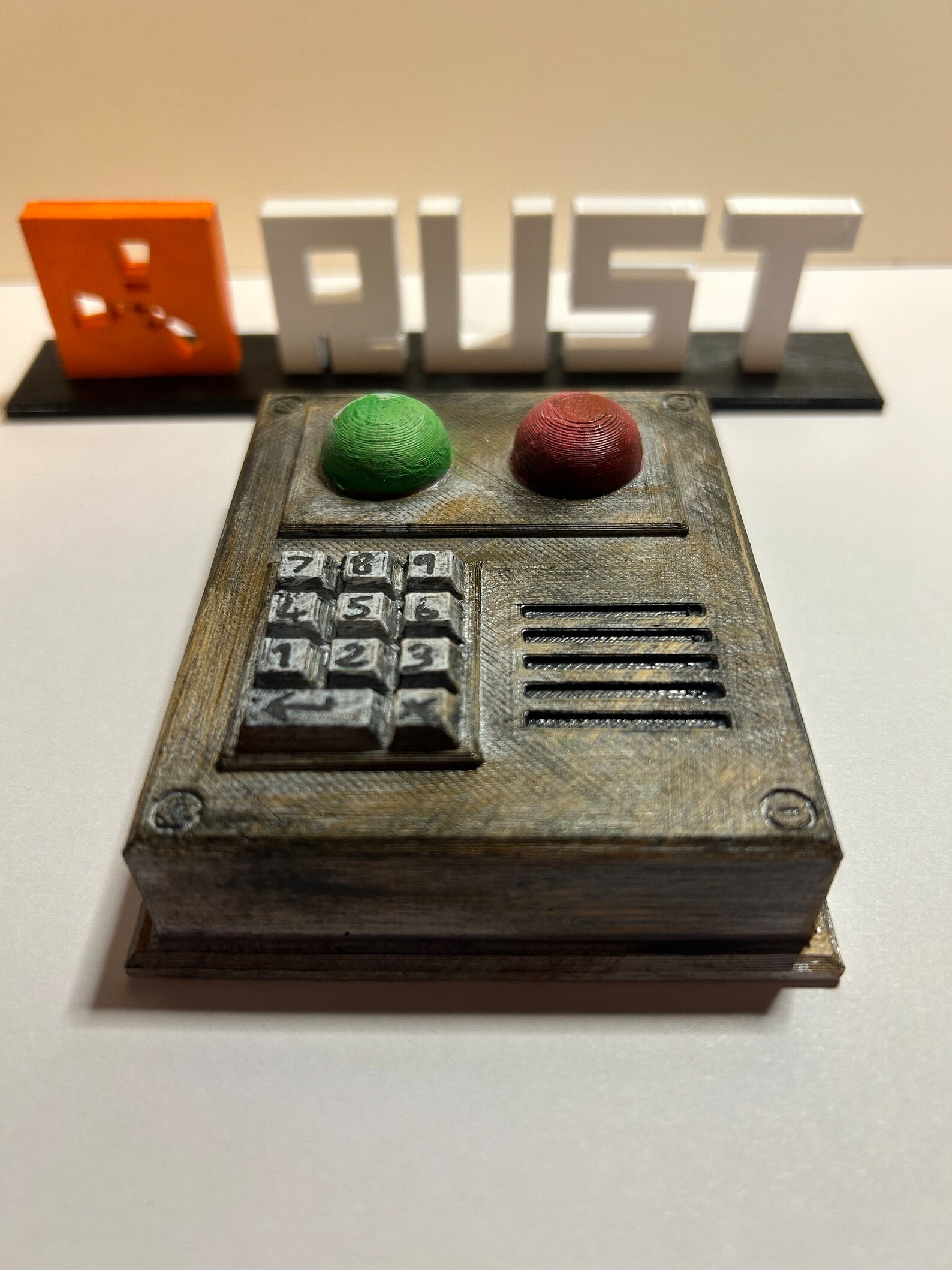 Rust Game Codelock RUST Life Size 3d Print - Etsy