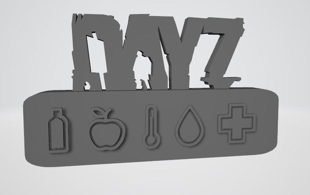 Dayz Icons Logo Gamer Room Desk Decor Dayz Standalone Arma Dayz - Etsy