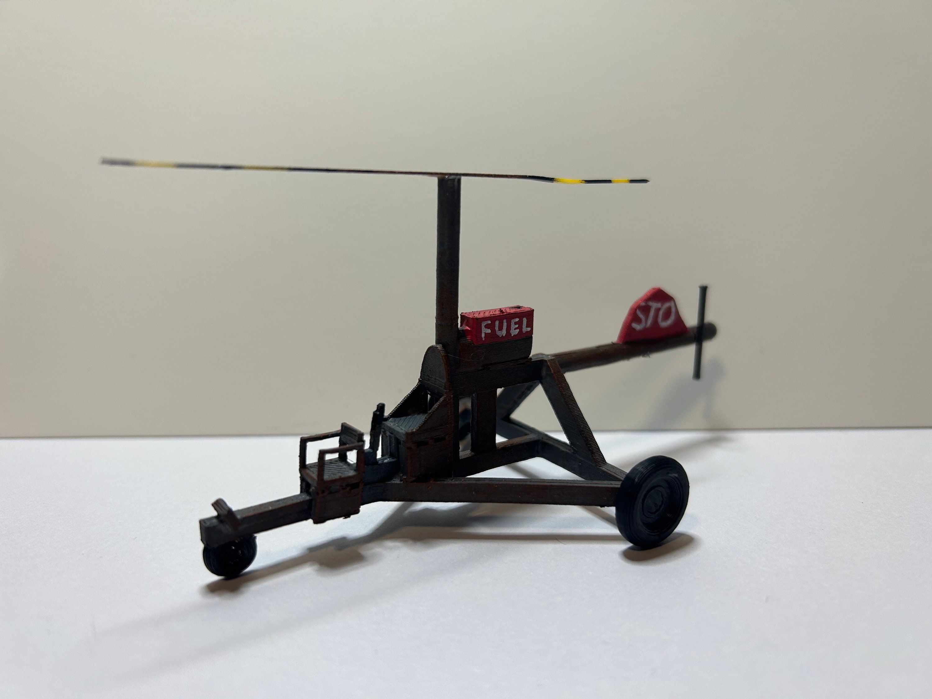 Rust Minicopter Figure rust the Game Rust 3D Printed - Etsy UK