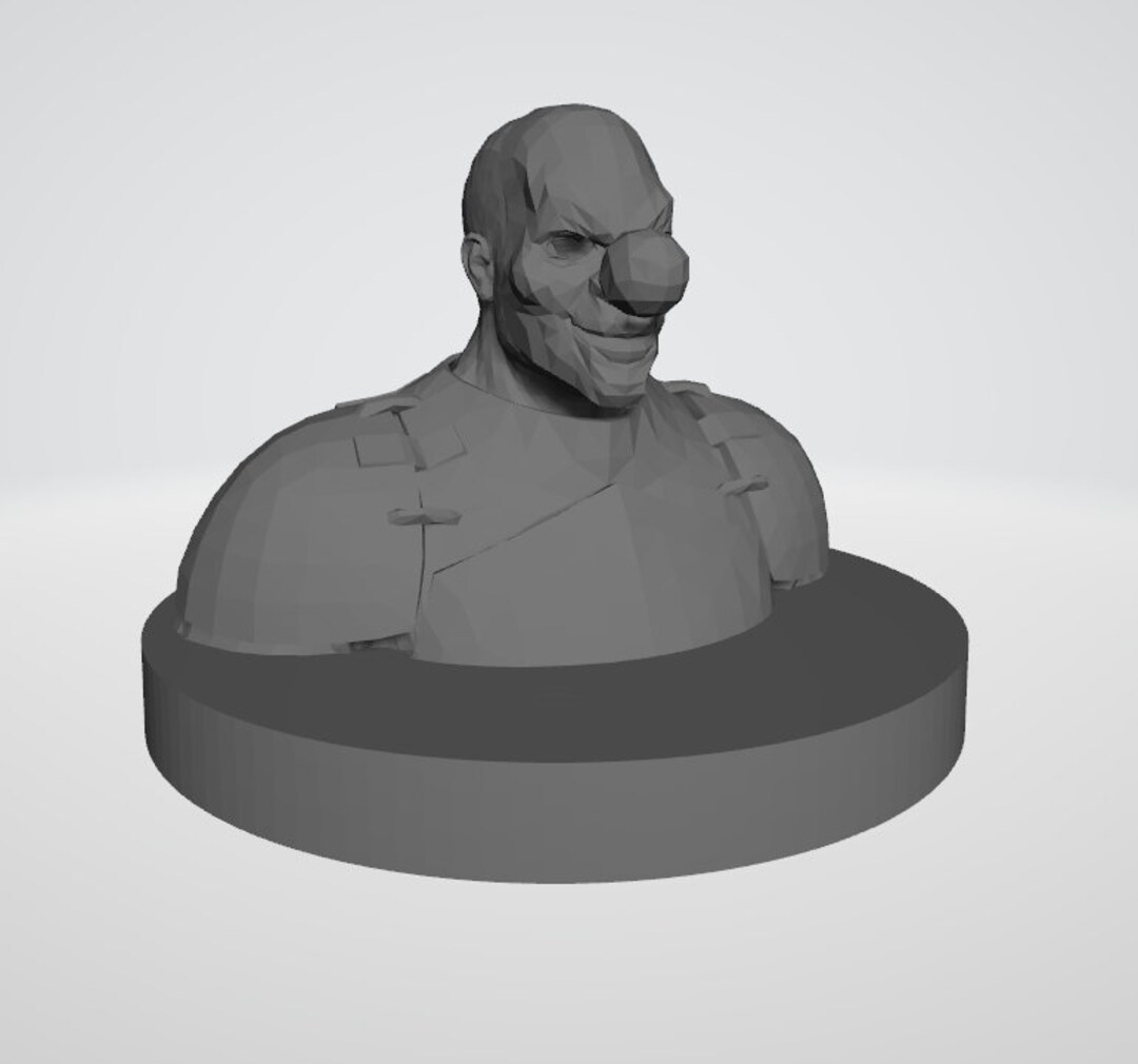 ARK Survival Ascended Custom Name Bust - Clown Mask - Custom - Bust ...