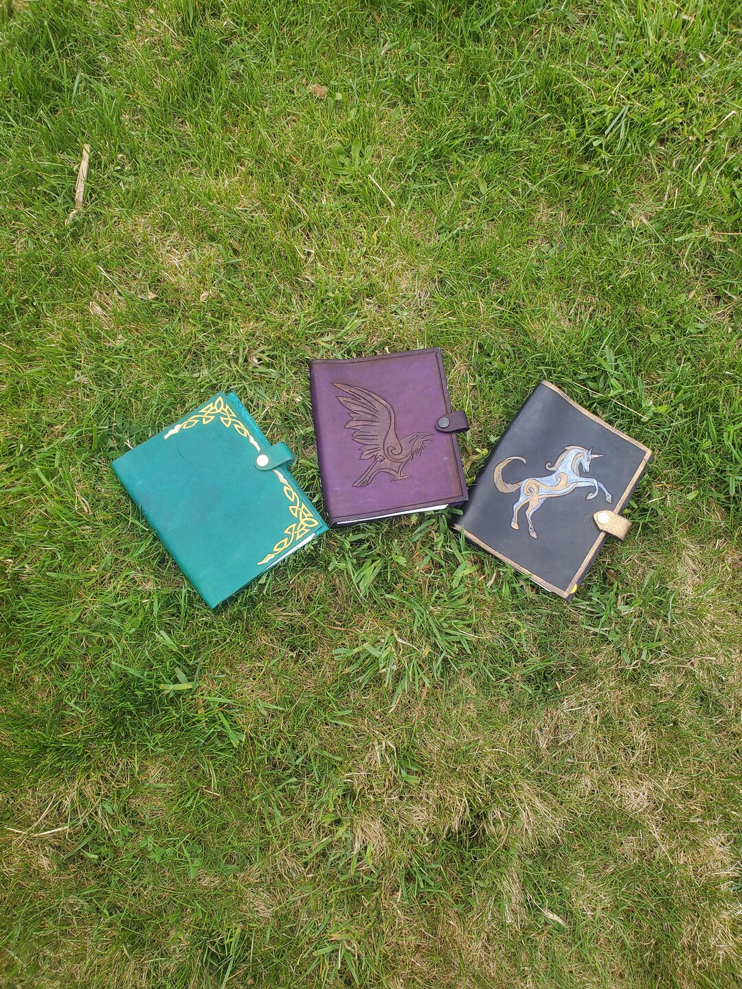 Leather Mini Binder - Etsy