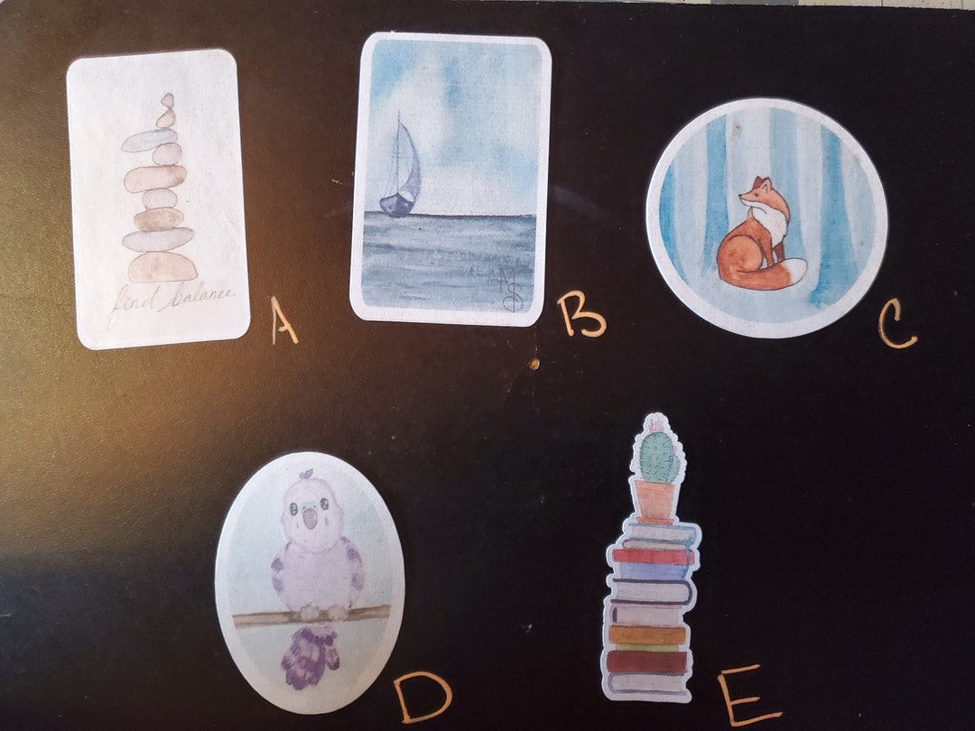Fine Art Stickers Set 1 - Etsy