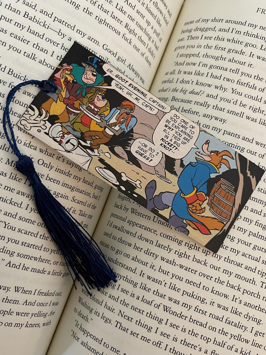 Tale Spin - the Jungle Book - Bookmark With Tassel - Disney - Cartoon ...