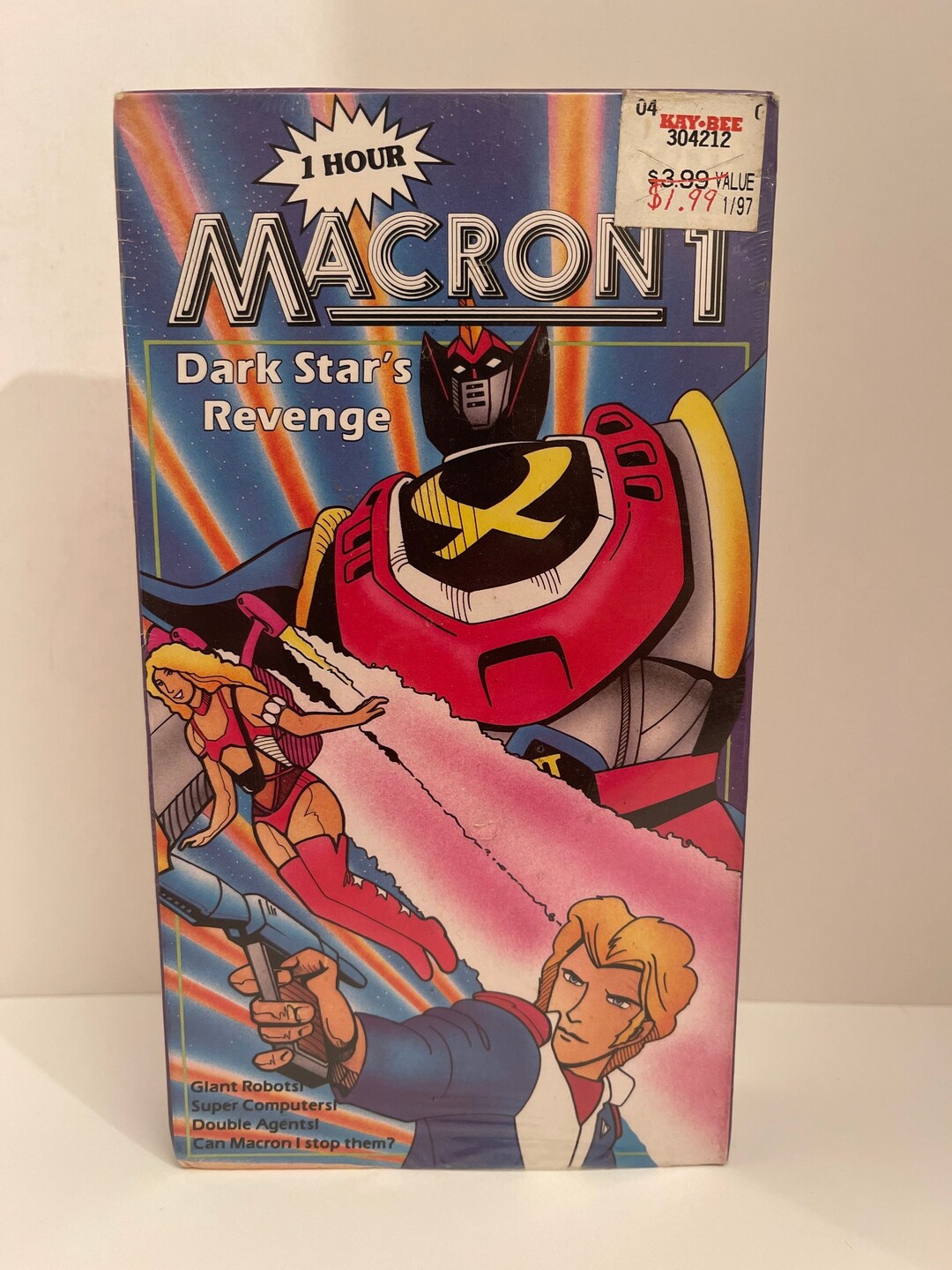 Macron 1 Dark Stars Revenge VHS Anime - Etsy